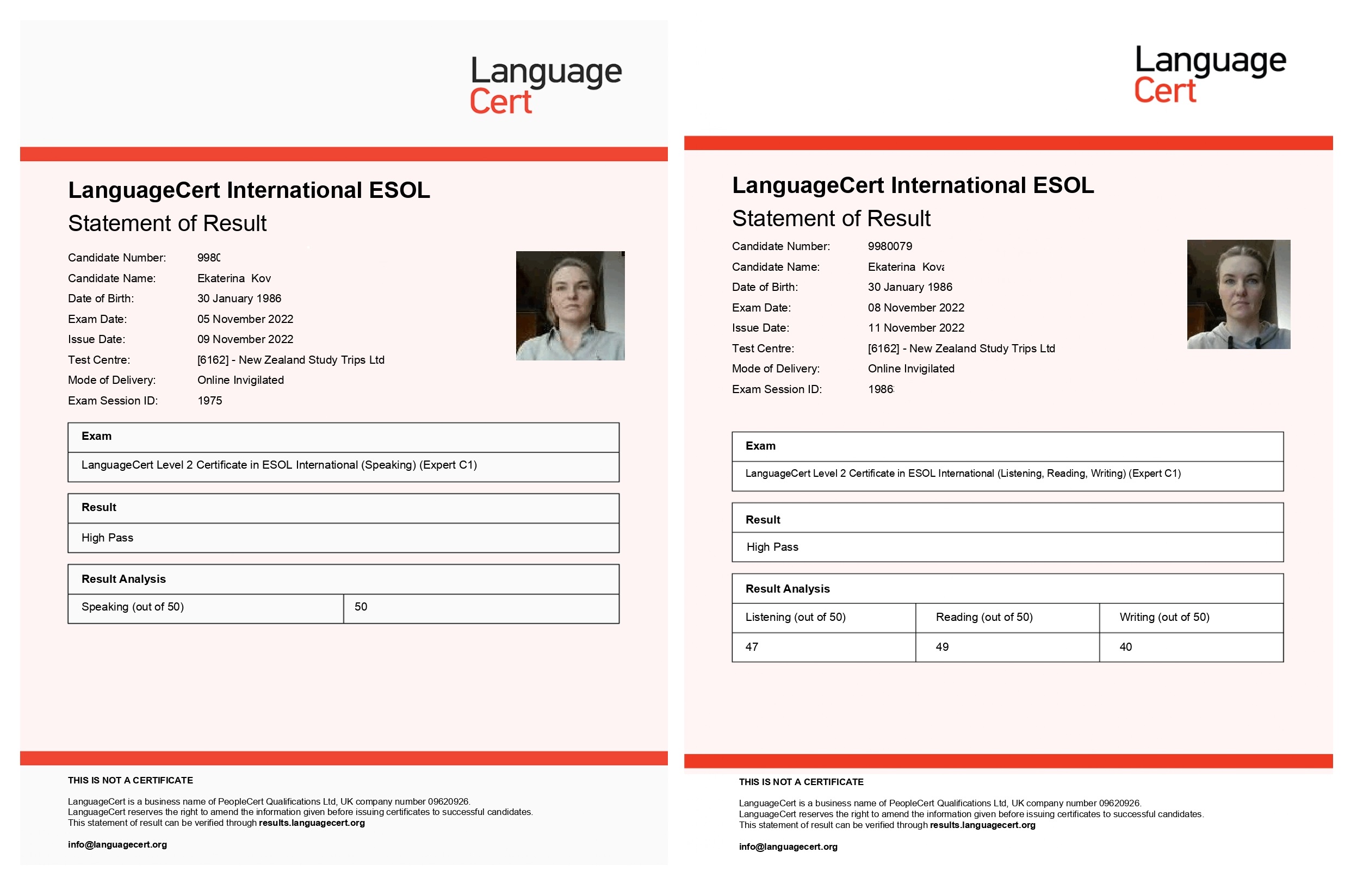 Отзыв Екатерины из Хабаровска, нашей студентки LanguageCert - NZ Study ...